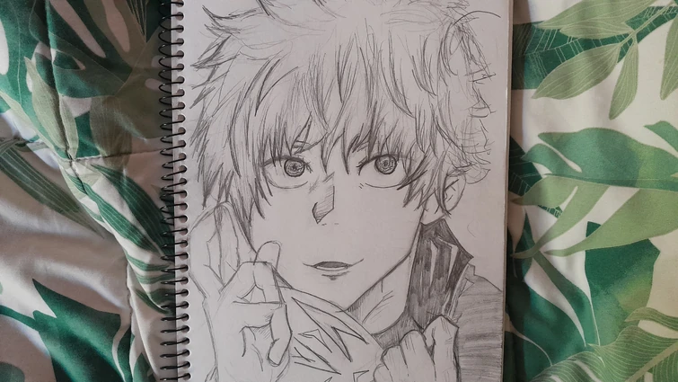 ☆Gojo drawing progress!!☆ | Fandom