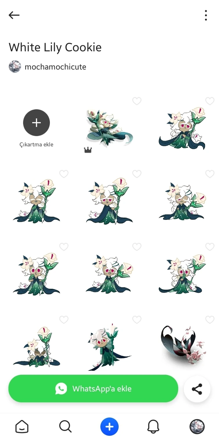 I made White Lily Sticker's | Fandom