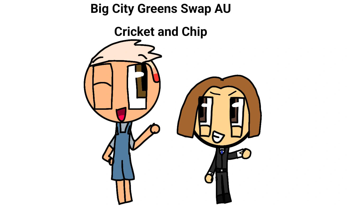 Big City Greens Role Swap AU: Cricket and Chip | Fandom