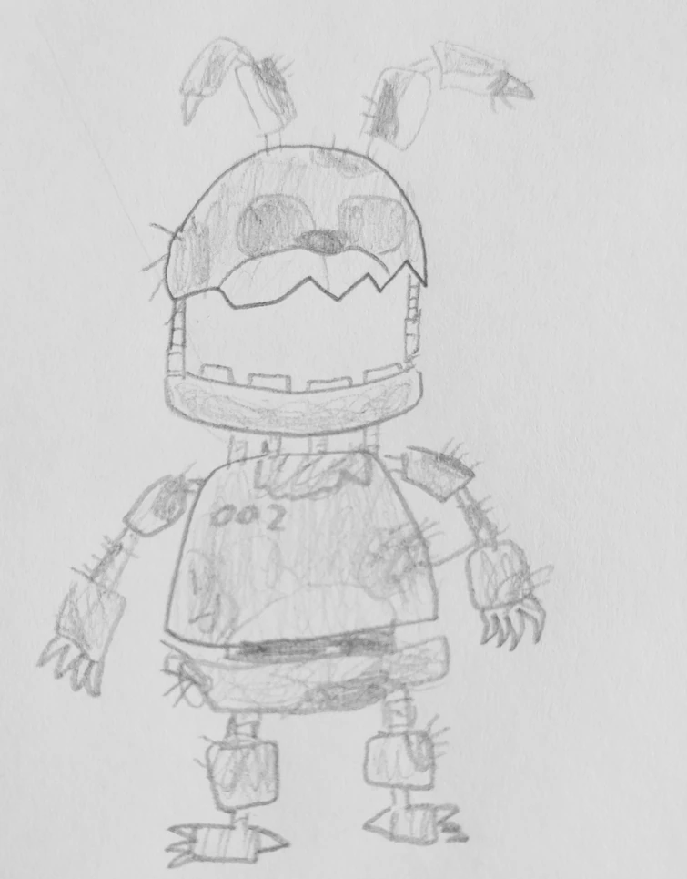 I drew an animatronic what do you think? (First ever attempt at drawing ...