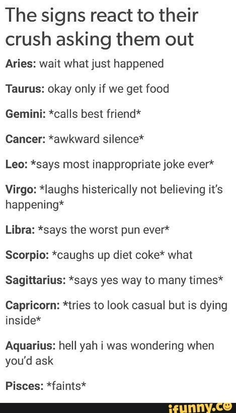 Zodiac sign meme (click img) | Fandom