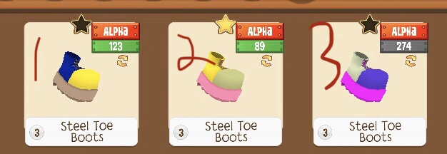 Trading 3 alpha steel toe boots and 1 alpha drag for offers! NO party offers | Fandom