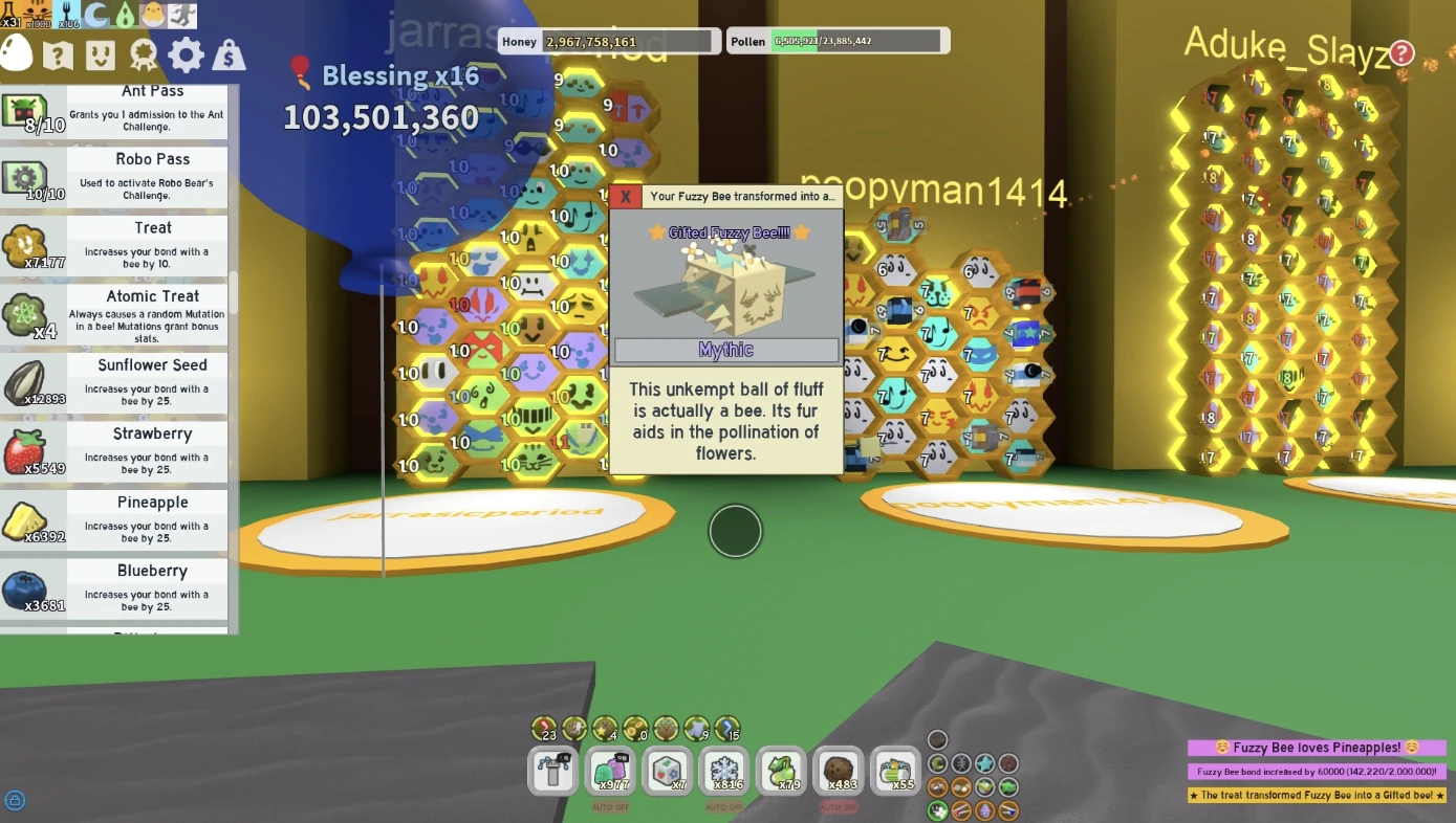 IN JUST 1,000 PINEAPPLES I GOT A GIFTED FUZZY | Fandom