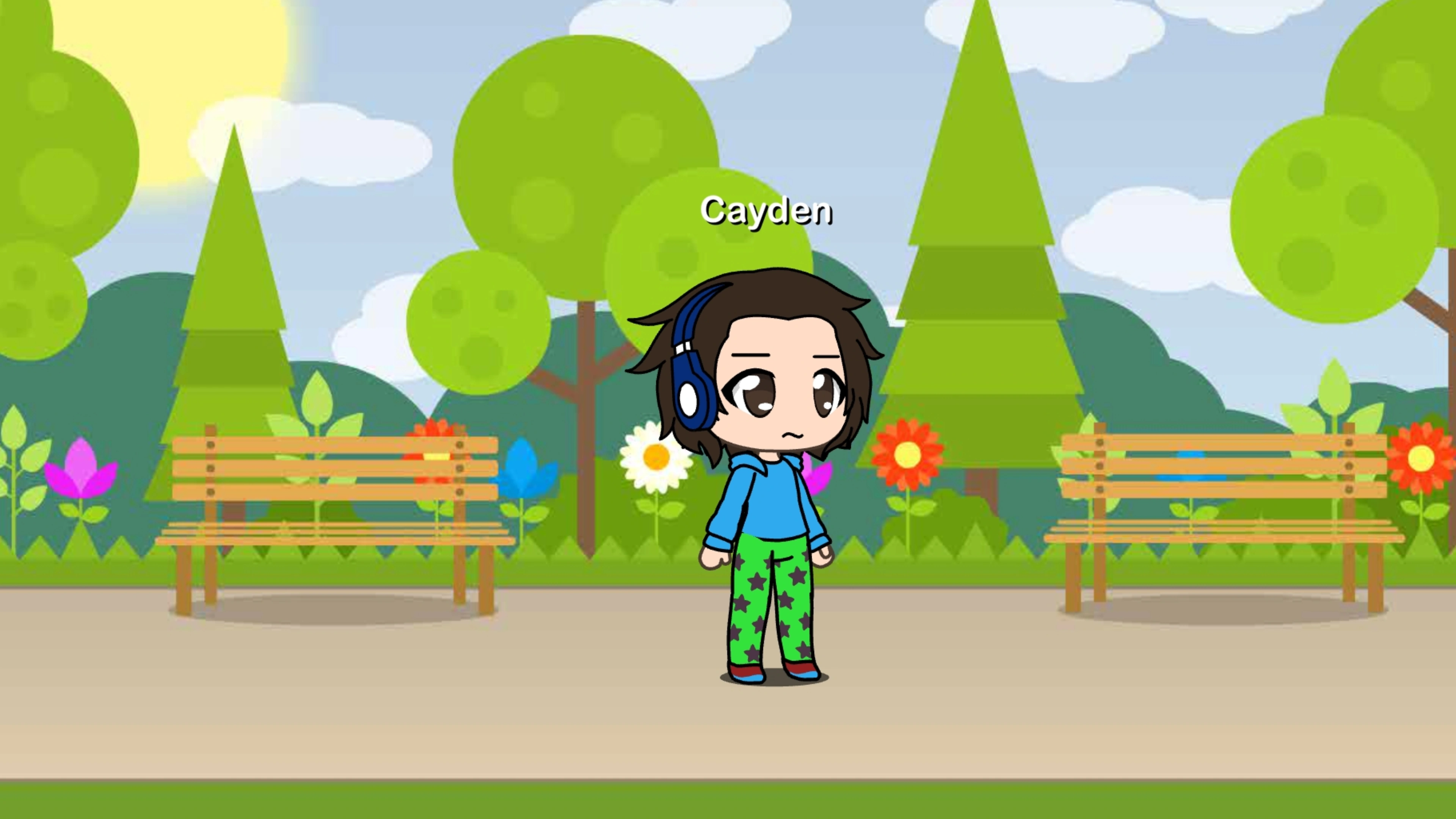 Made myself on gacha life last year. | Fandom