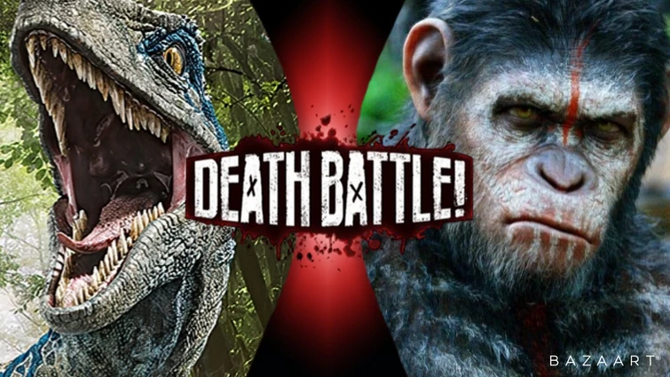 Blue VS Caesar (Jurassic World VS Planet of the Apes) | Fandom
