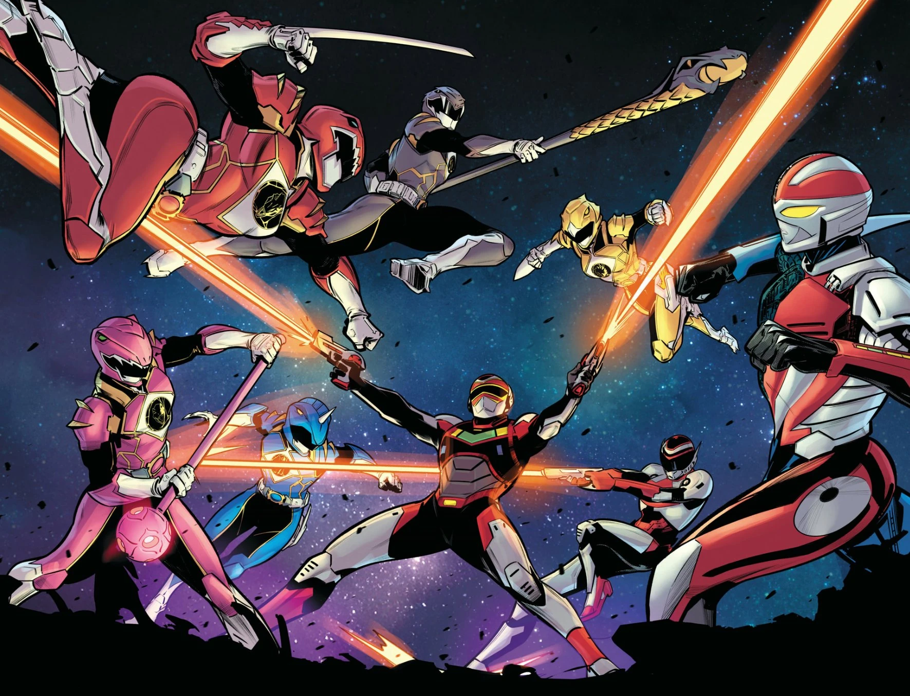 Can't believe we're finally getting the Power Rangers/VR Troopers ...