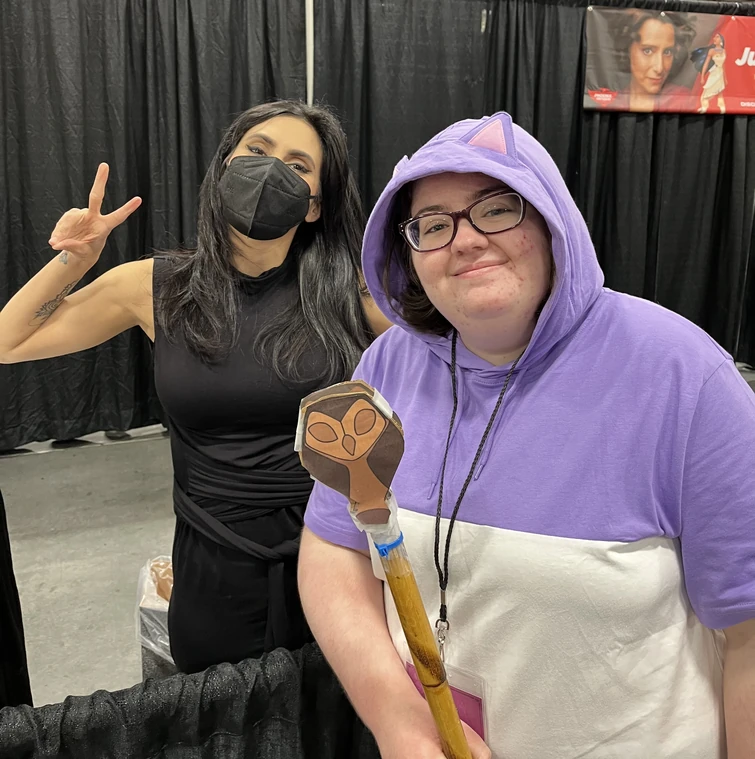 I met Christina Vee at a convention today! :D | Fandom