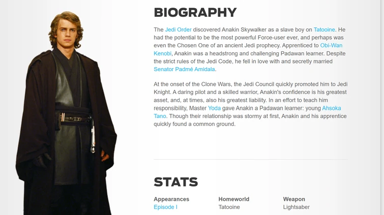 [TPM] Was Anakin Skywalker born on Tatooine or not? | Fandom