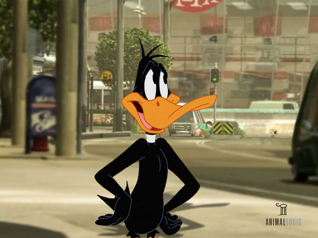 Cartoon Network City - Daffy Duck/Duck Dodgers On The Streets Of CN ...