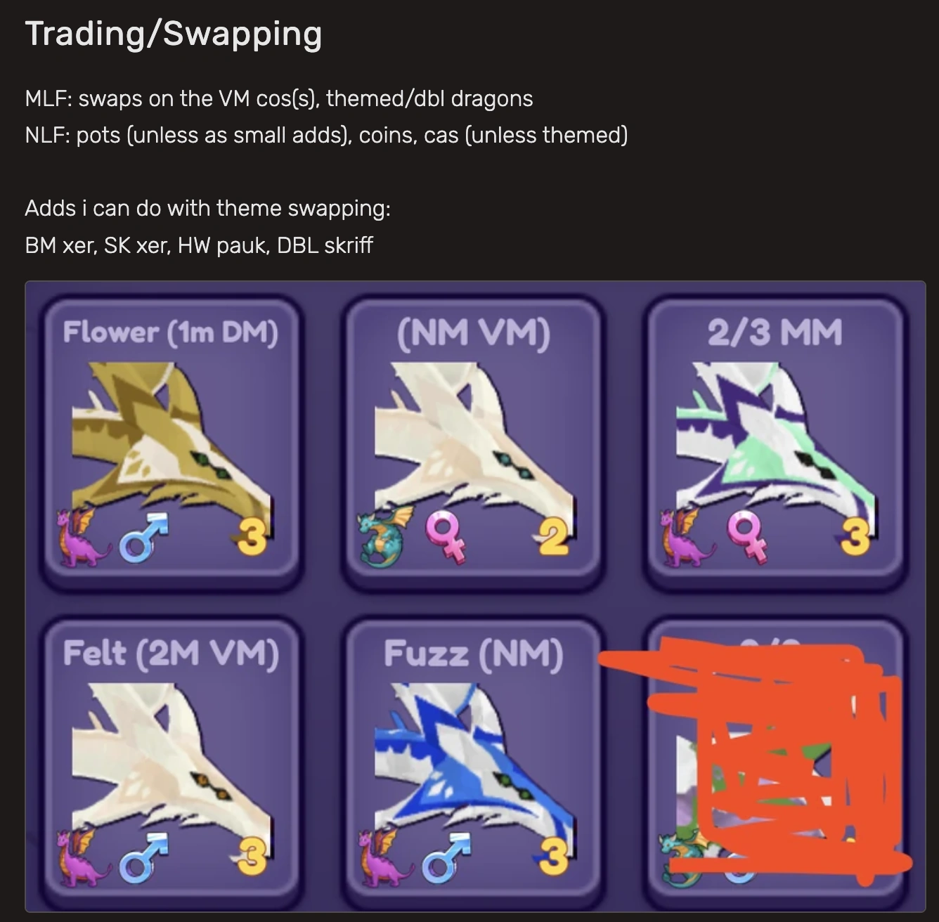 Trading/Swapping | Fandom