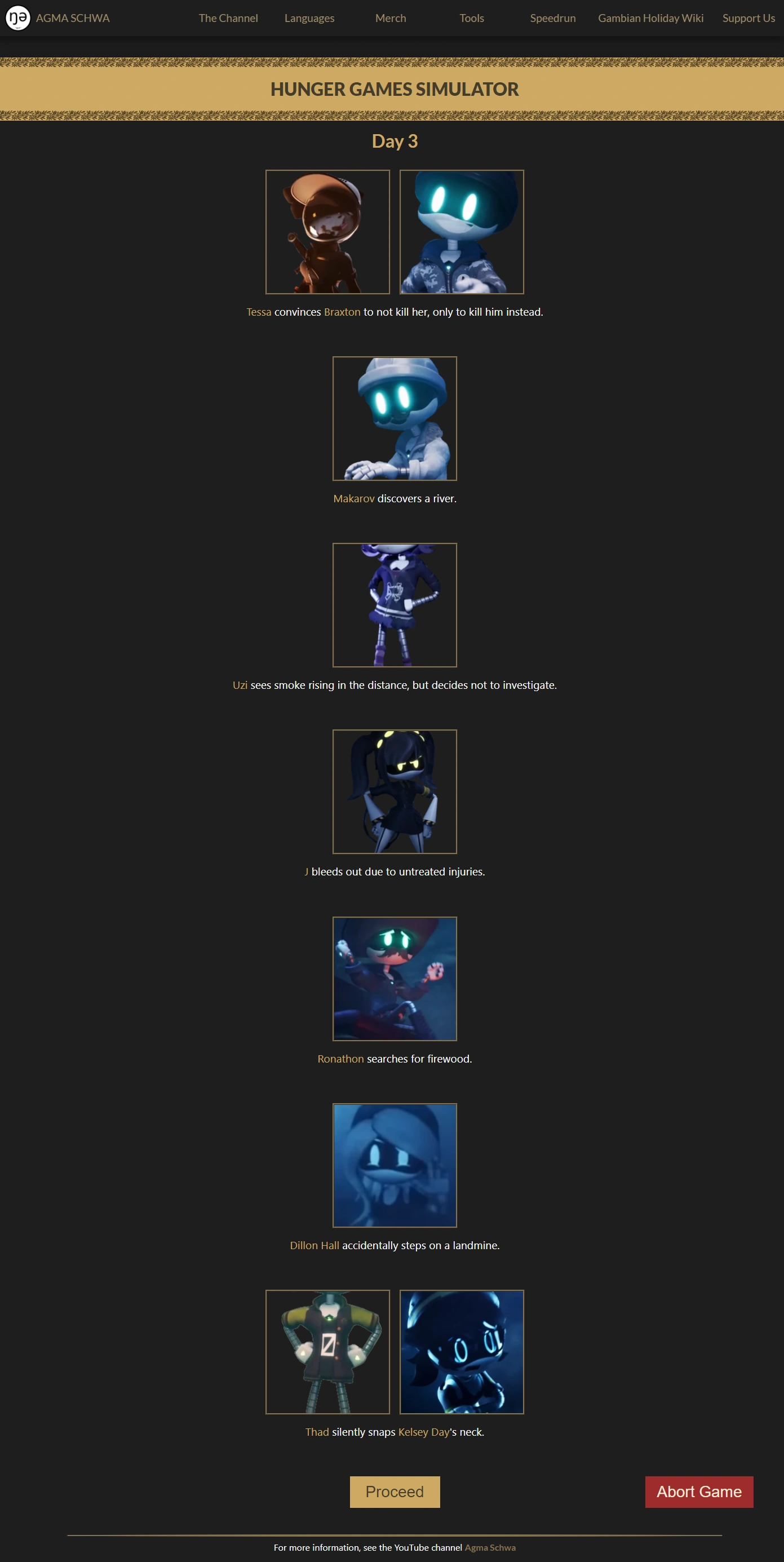 Murder Drones hunger games Round 3 | Fandom