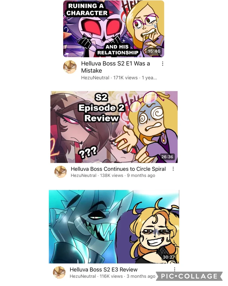 What are your thoughts on Hezu Neutral’s Helluva Boss critiques? | Fandom