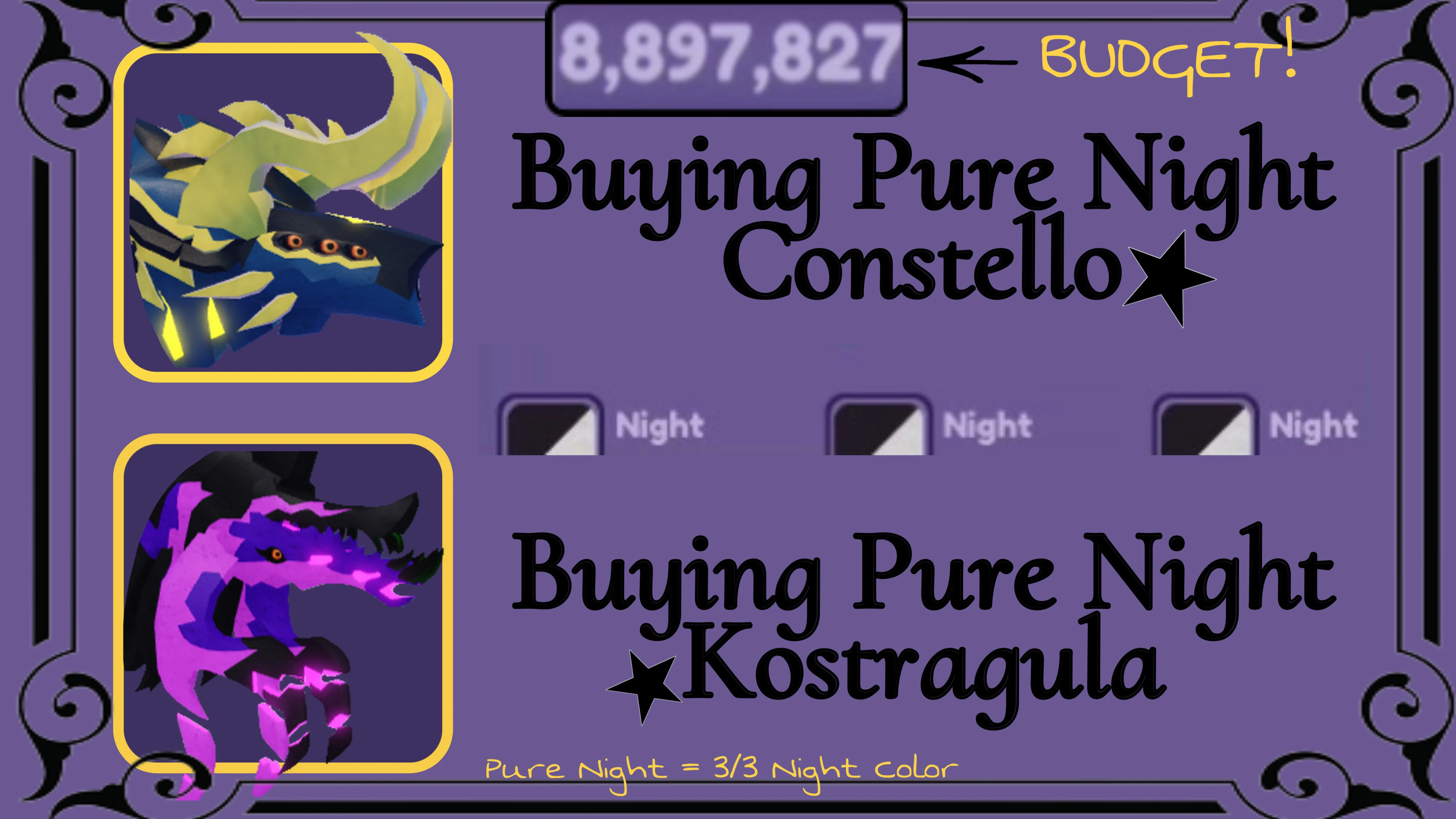 buying pure night constello/kostragula | Fandom
