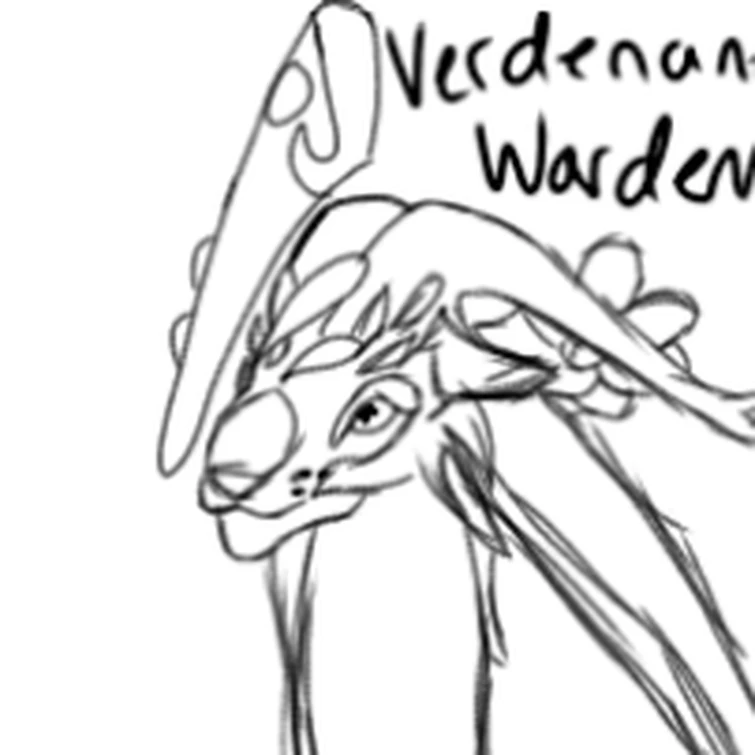 Verdant Warden realistic sketch :) | Fandom