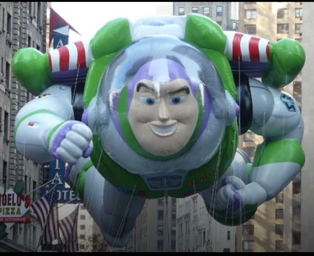 Here's a message from both Buzz balloons. Even before the second one's ...