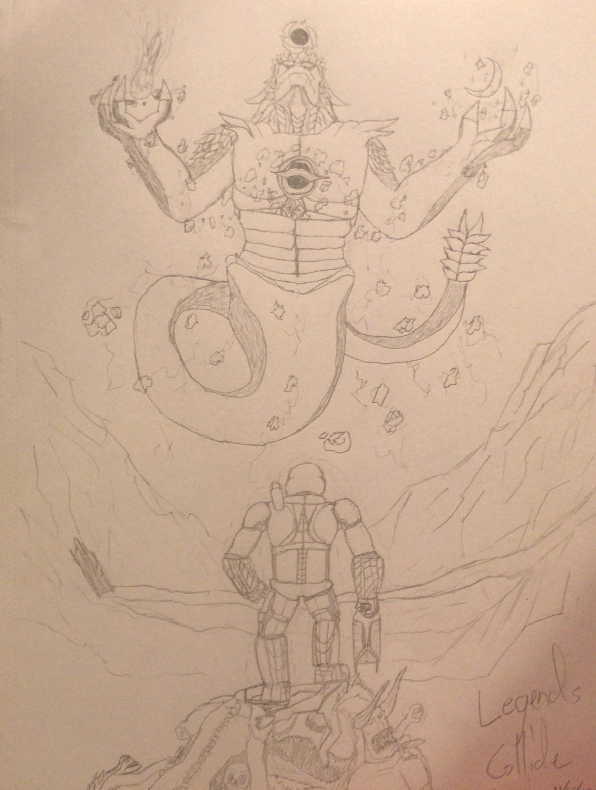 Guys look it’s my biggest art piece with lore.. | Fandom