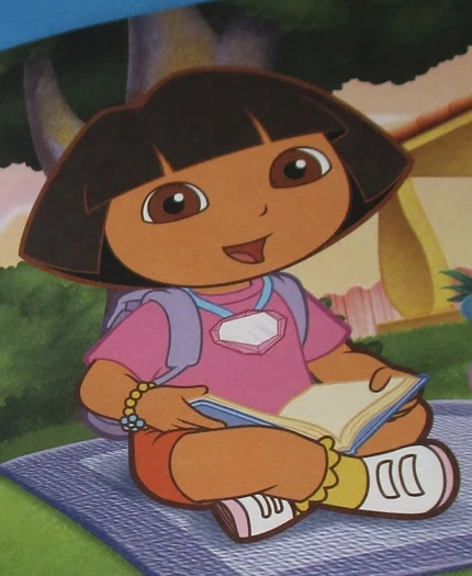 Dora reading a book | Fandom