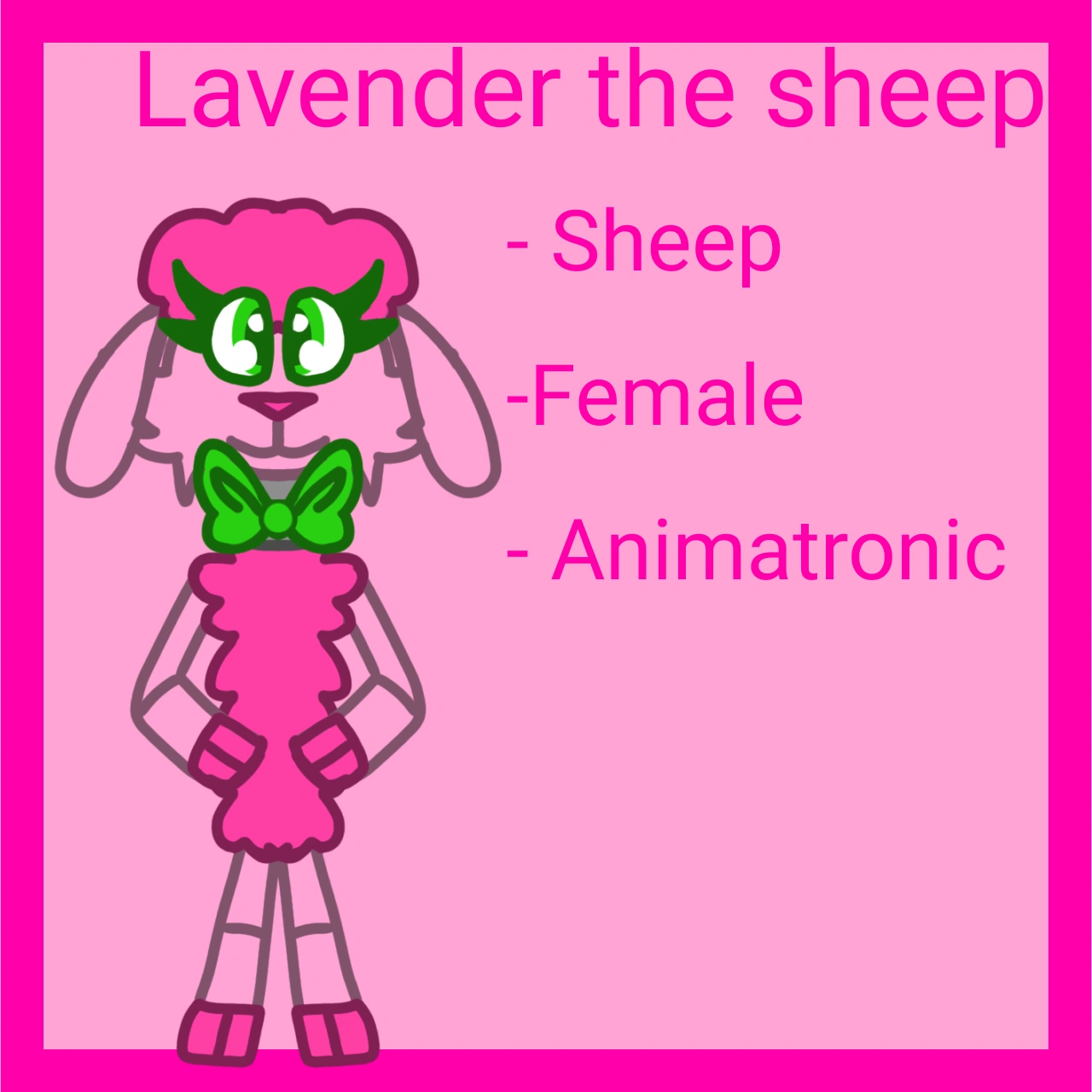 FNaF OC: Lavender the Sheep | Fandom