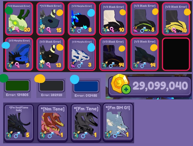 Lf a flare error saur (ONLY!) | Fandom