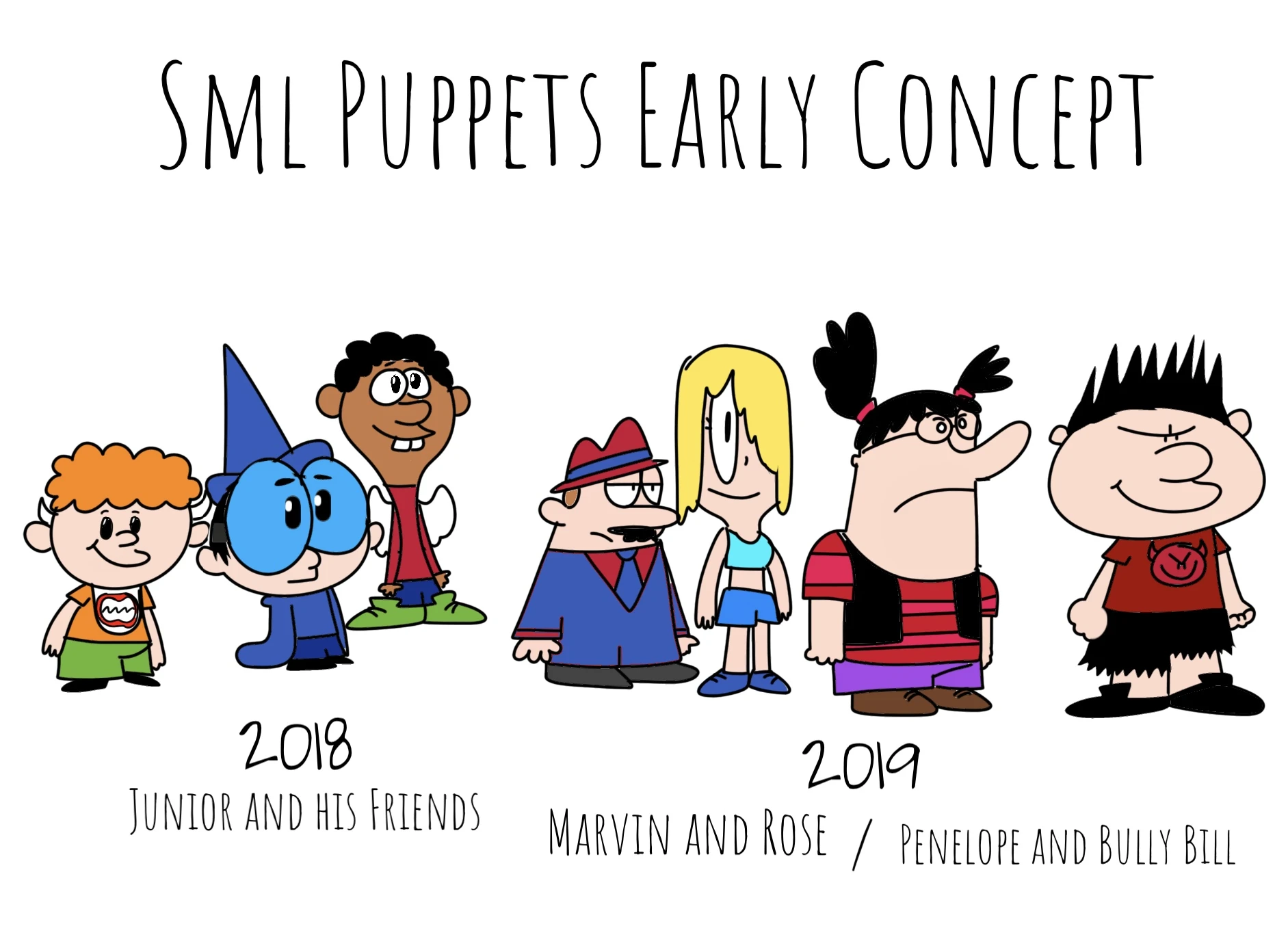 SML Puppets Early Concept | Fandom
