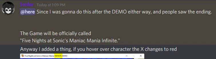 "Maniac Mania Recoded" is now "Maniac Mania Infinite" | Fandom