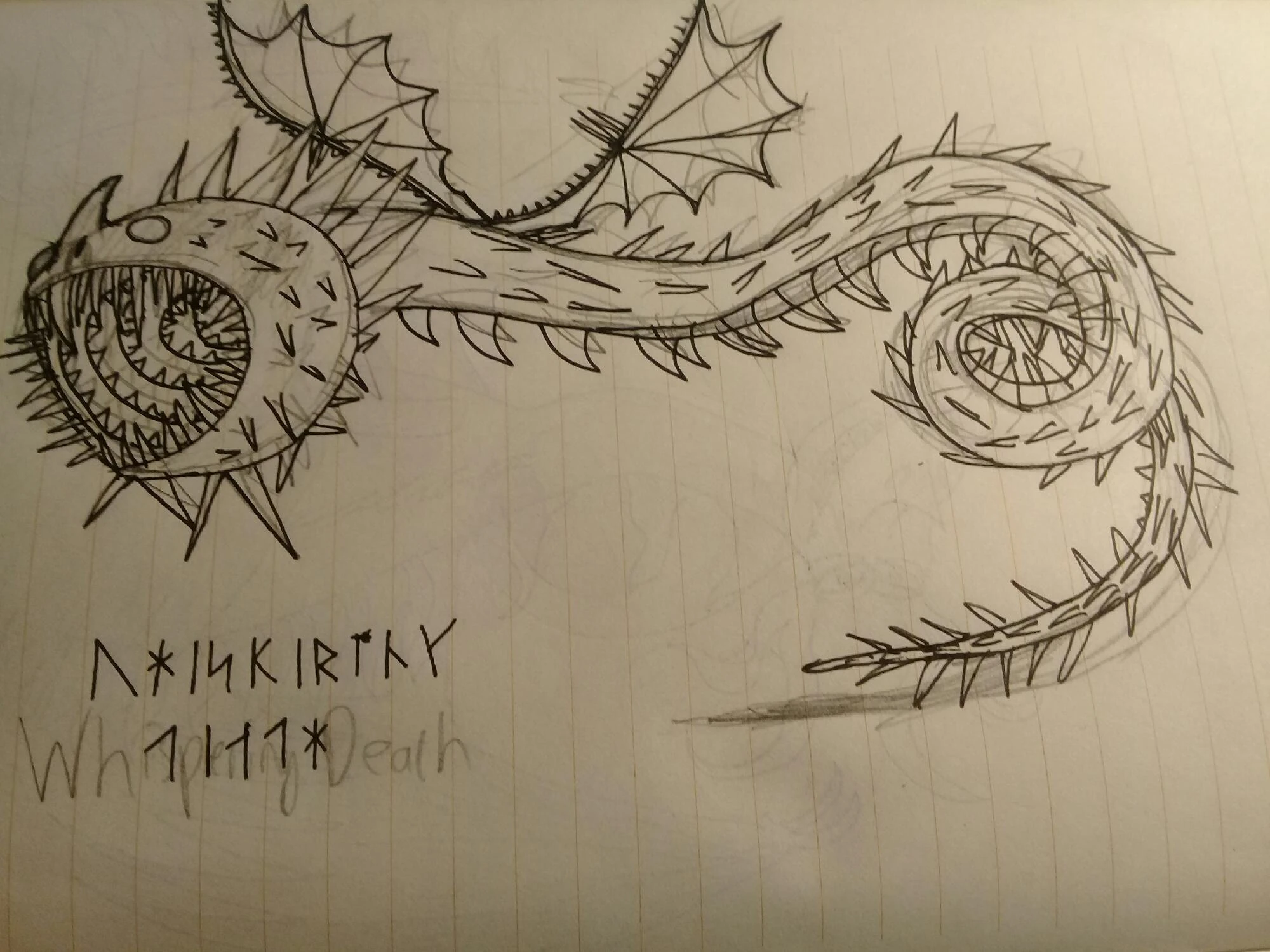 Whispering Death Drawing | Fandom