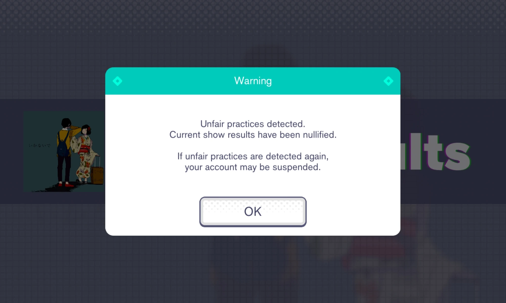 Has anyone else got this during cheerful show | Fandom