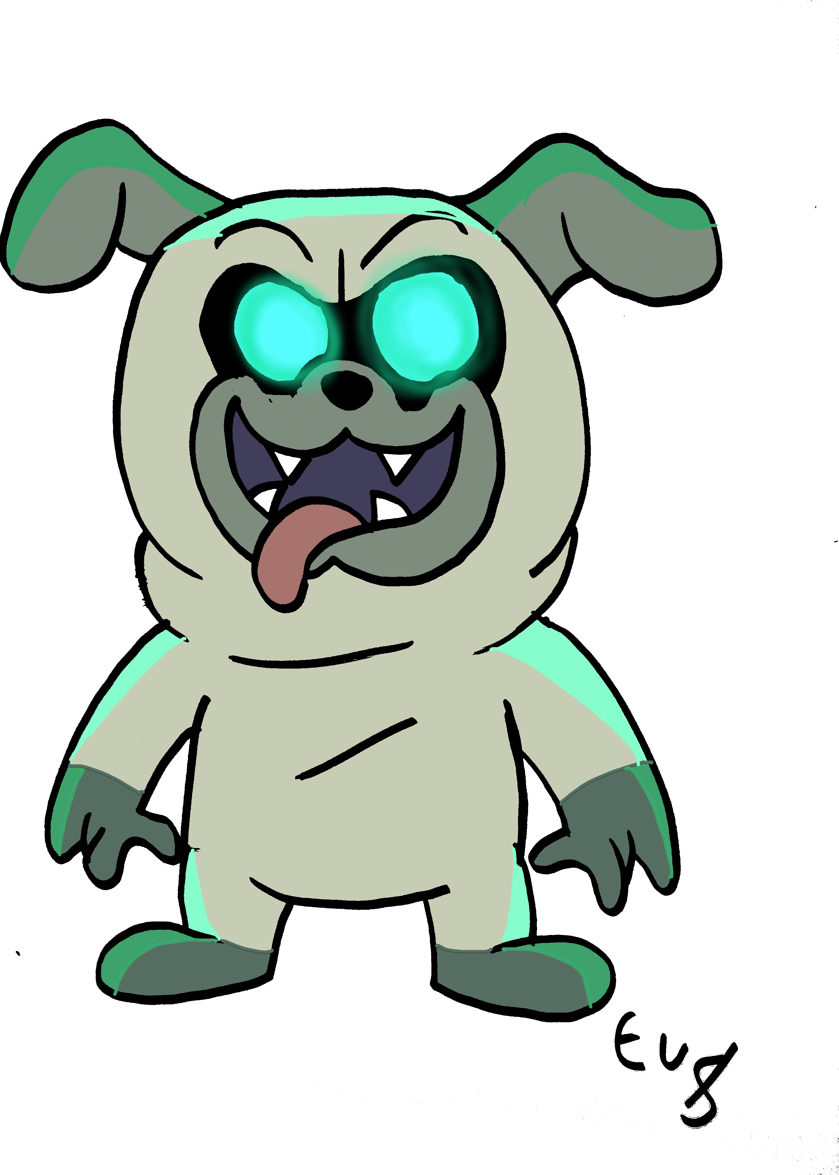 My drawing of Posessed Pugsley | Fandom