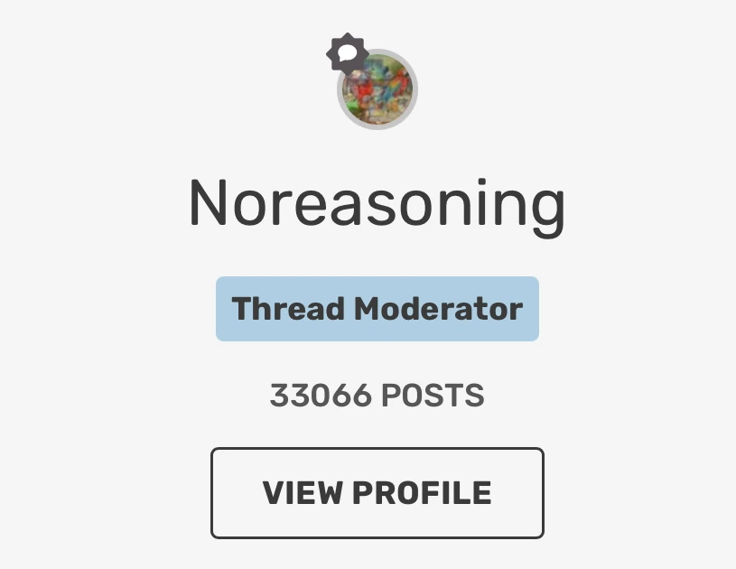 Noreasoning is now a thread moderator! | Fandom