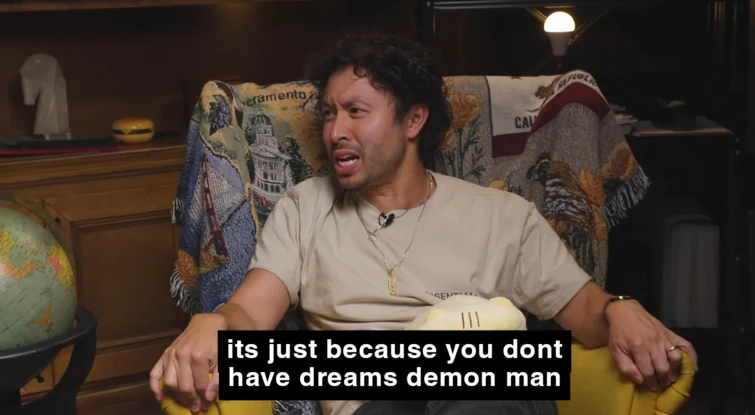 Makes me wonder how often Ryan, Steven, and Shane joke about the Demon ...