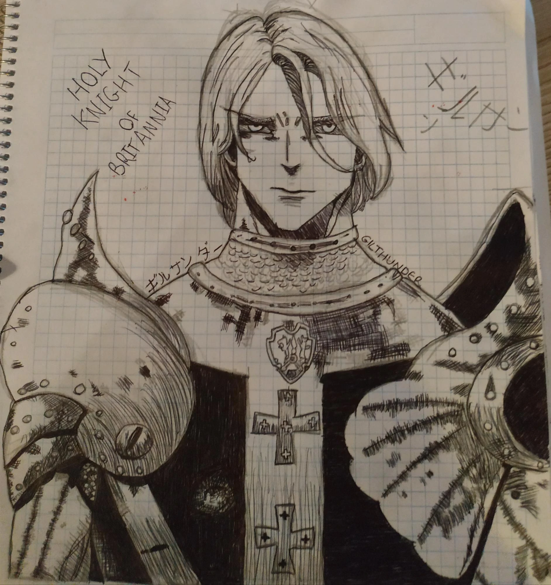 Drawing of Gilthunder | Fandom