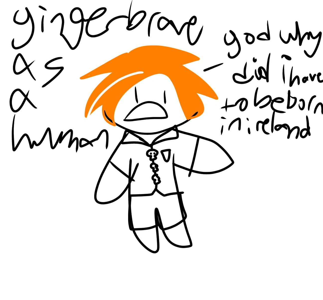 GIngerbrave as a human (lazy) | Fandom
