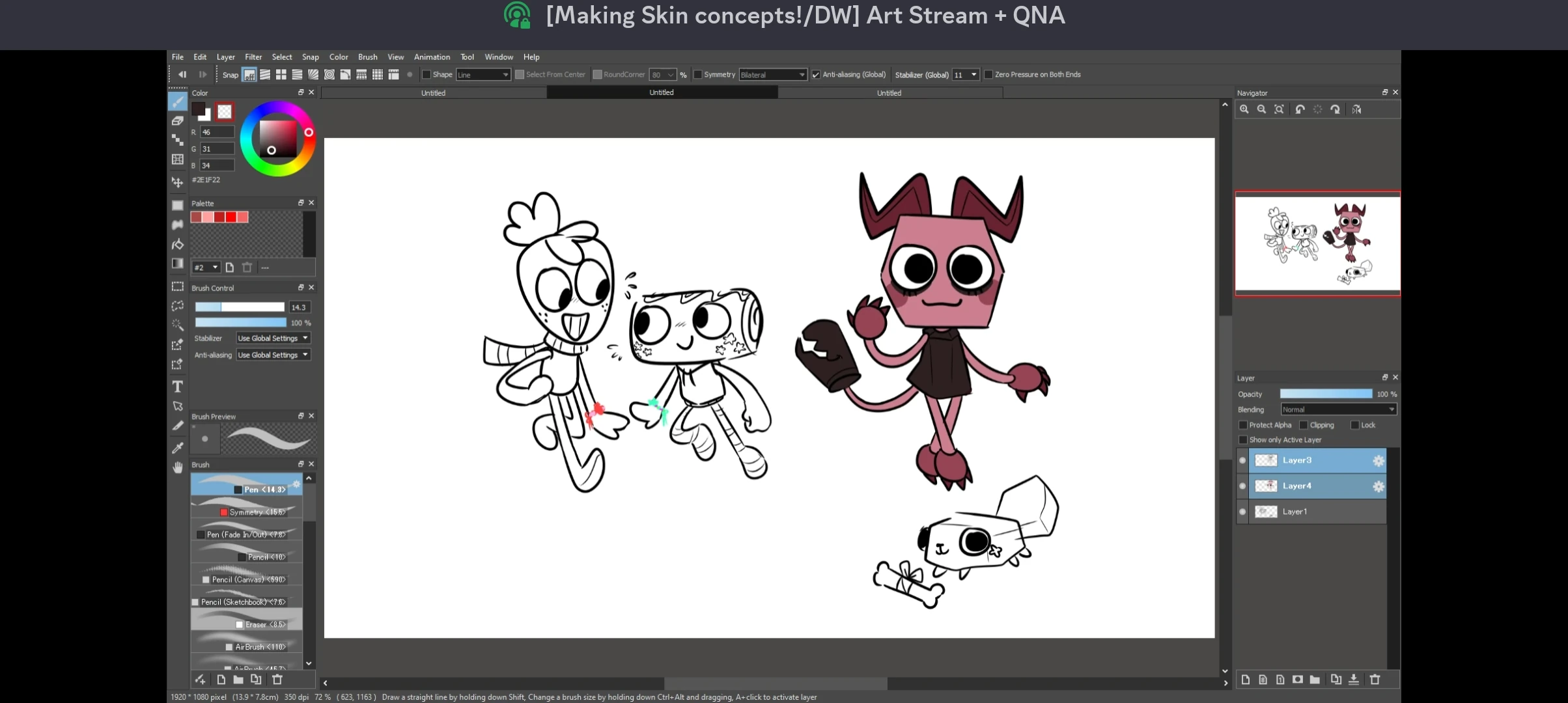 Little Doodle + scrapped scraps skin (qwel said she might add it as a Halloween skin) (she added ...