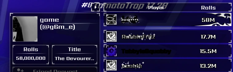 omg 58m rolls | Fandom