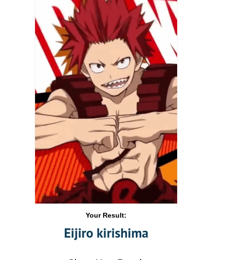i took an mha quiz to see who i am.... | Fandom