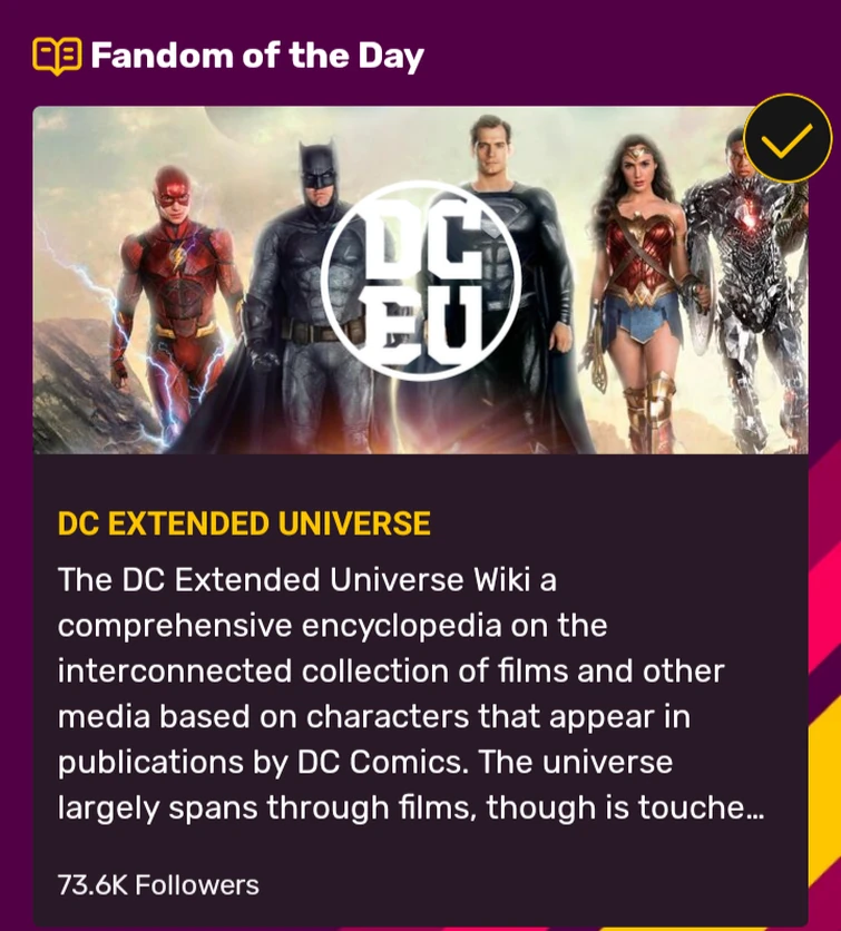 Discuss Everything About DC Extended Universe Wiki | Fandom