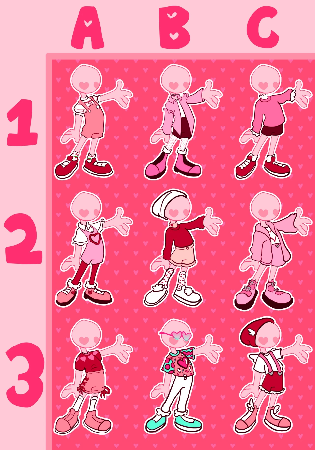 lovecore outfit drawing thing | Fandom