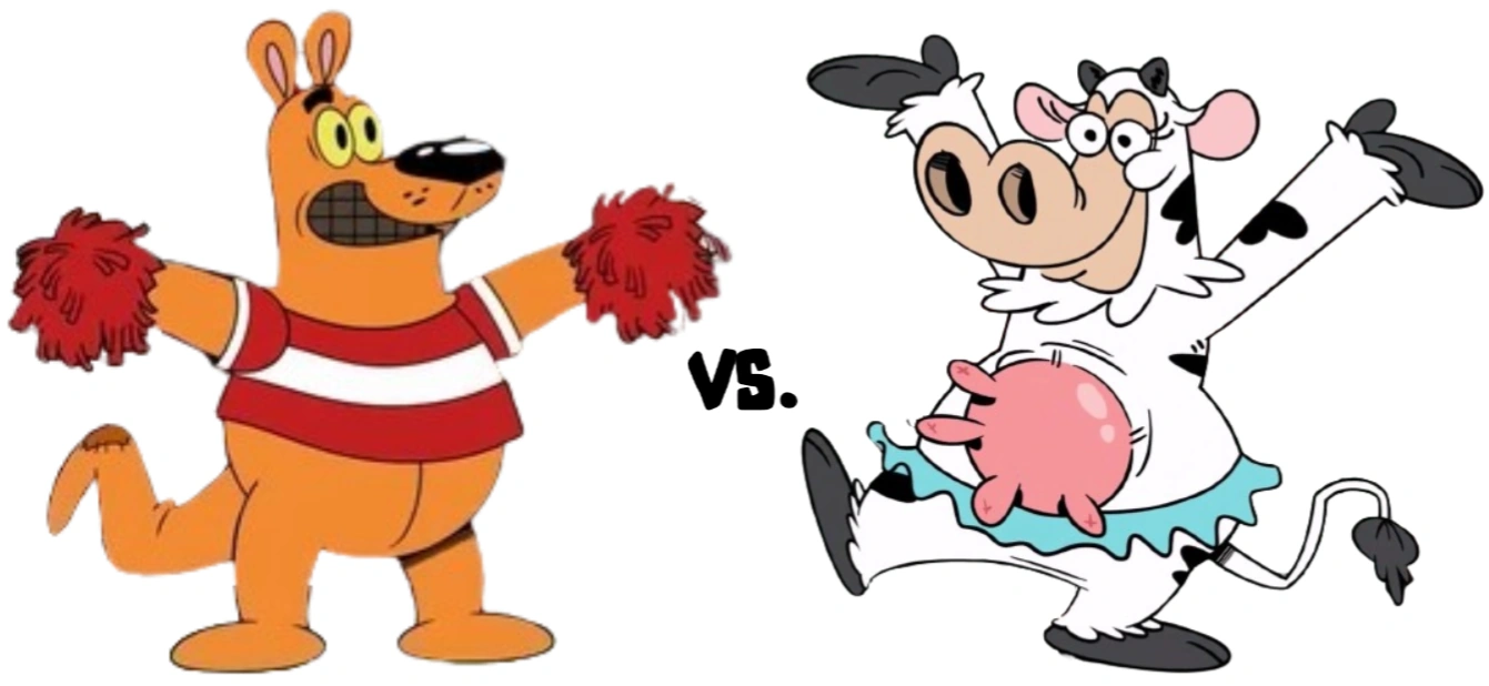 The Royal Woods Kangaroos Mascot vs. Tippy the Cow | Fandom