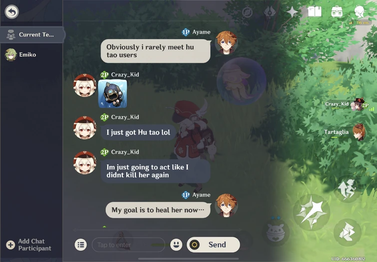 Just your normal co-op with a Hu Tao user | Fandom