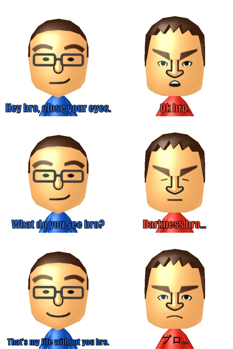 Wii Meme Miis #3 Shinta and Shohei (I really do think these two are ...
