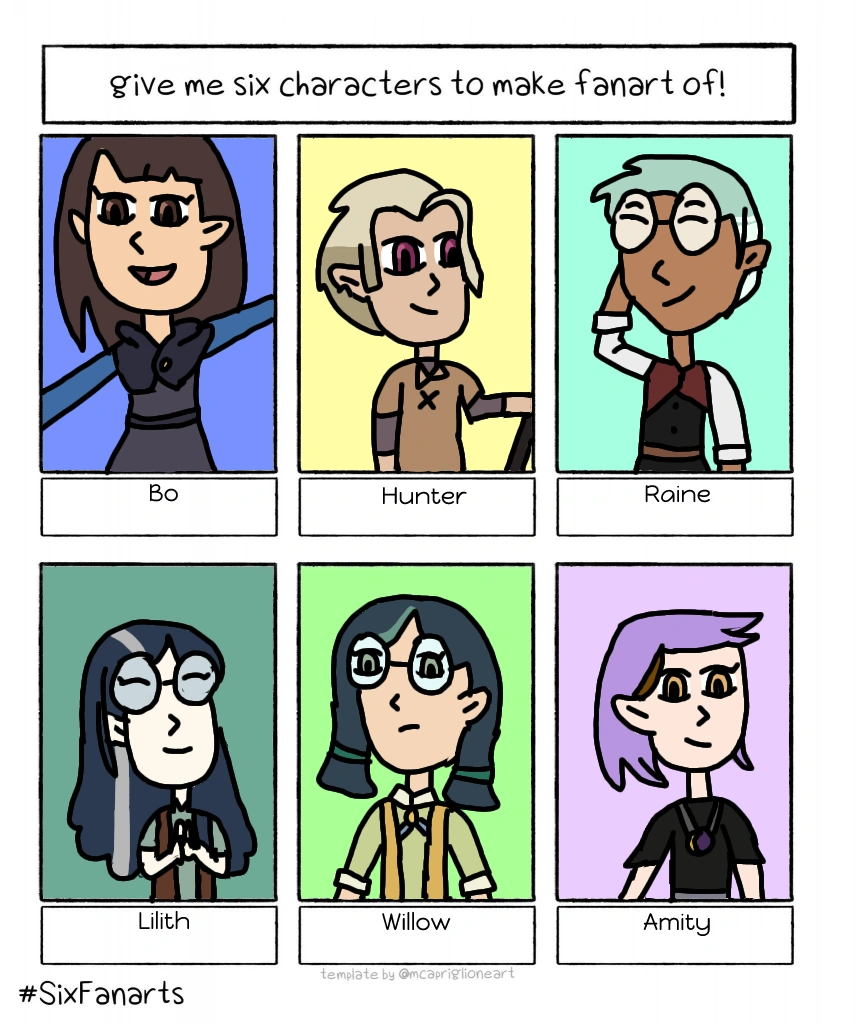 Six Characters (Final) | Fandom