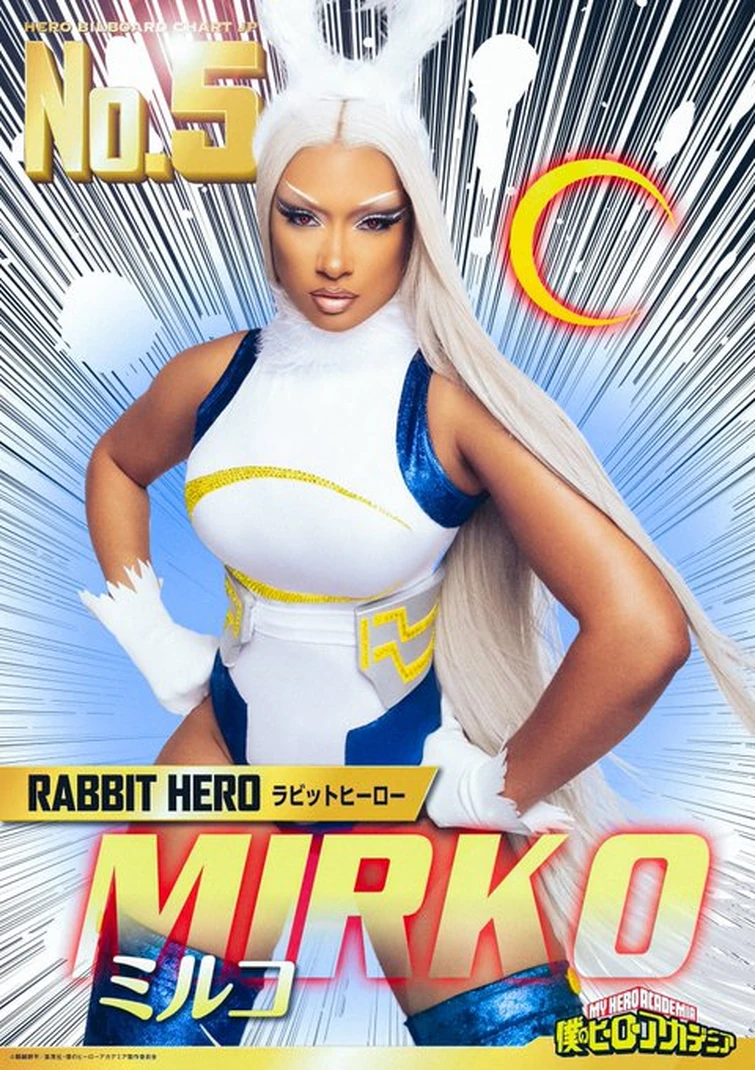 Today I learned that MEGAN THEE STALLION cosplayed as Mirko, and my brain is melting | Fandom