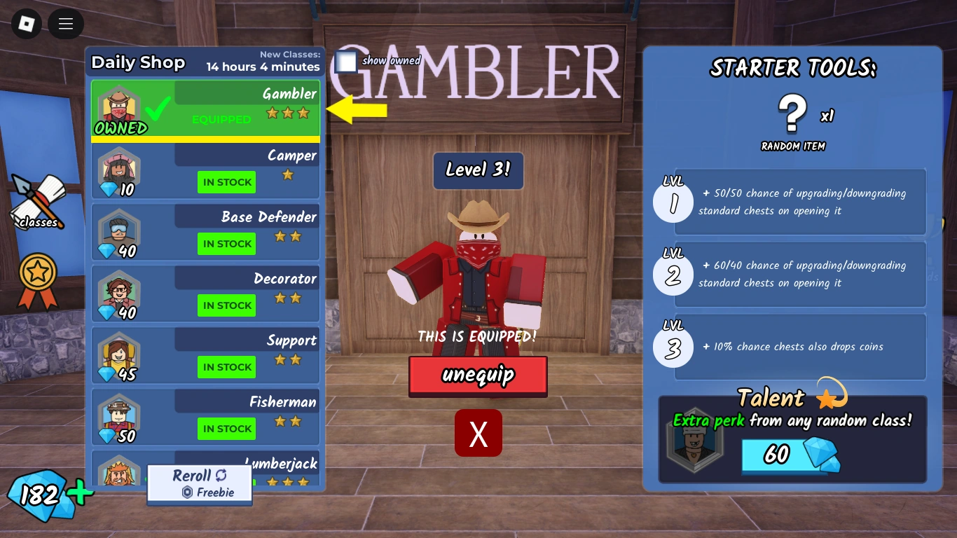 Alien took so long to get on stock i finally got up and maxed out Gambler | Fandom