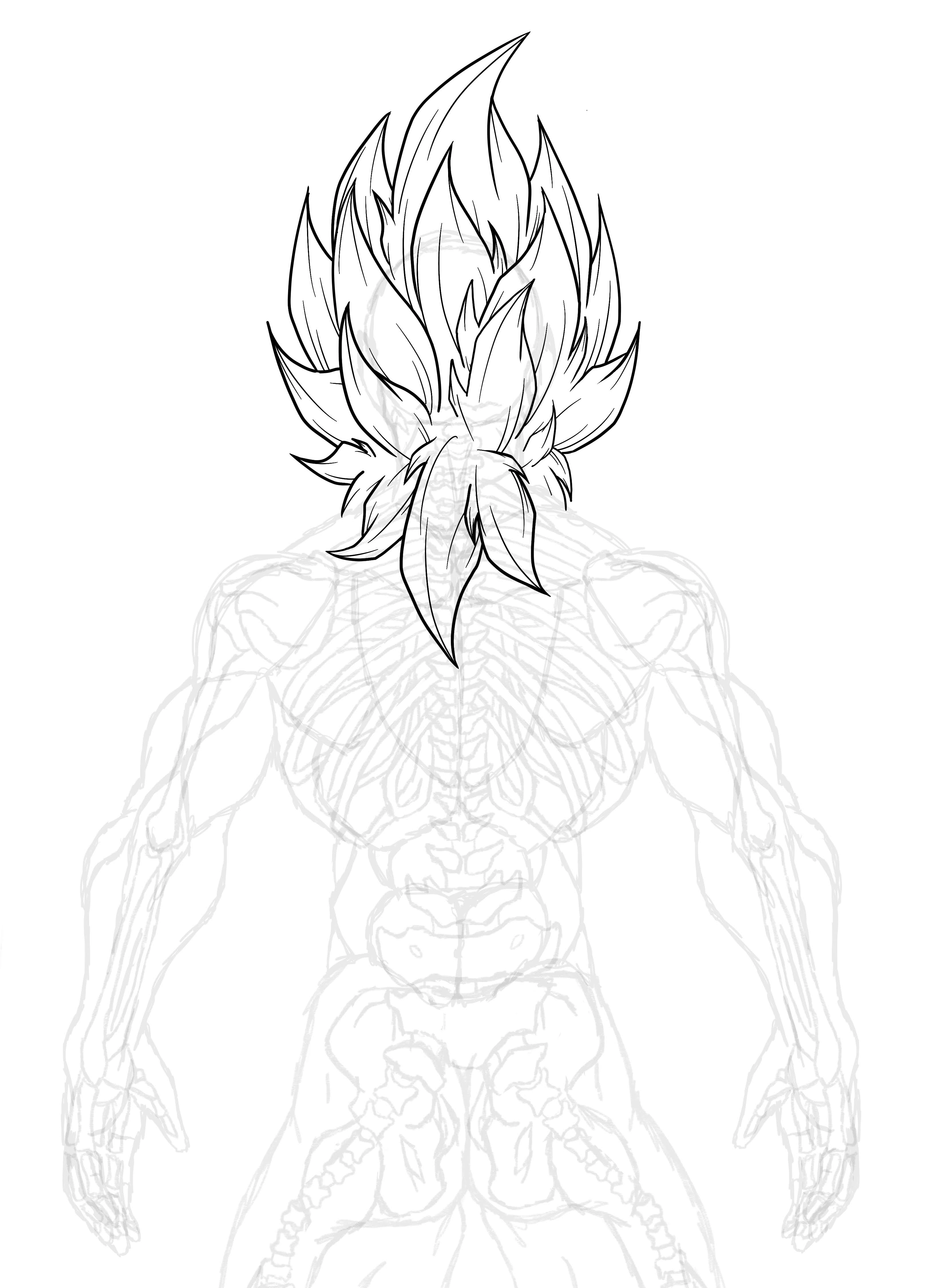 Upper Skeletal Structure of a Primal Saiyan | Fandom