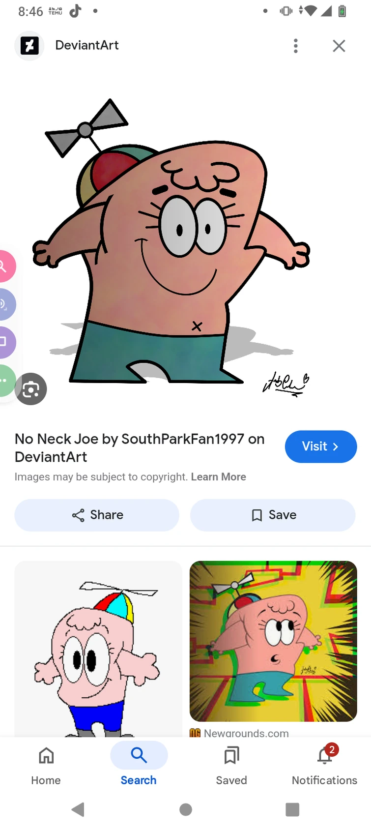 No neck joe was primarily canceled due to | Fandom