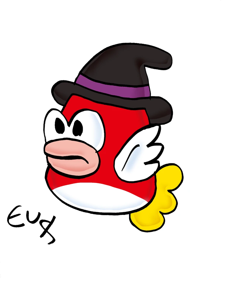 My drawing of a Halloween cheep cheep | Fandom