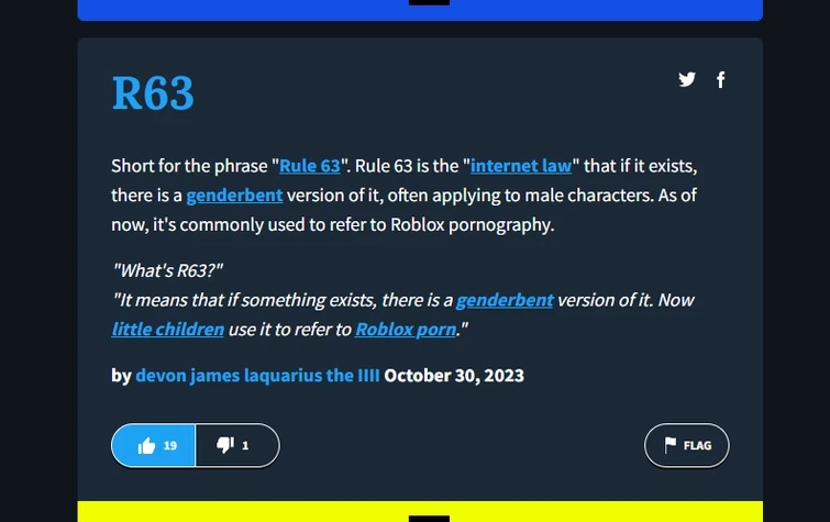 btw, r63 is not roblox nsfw | Fandom