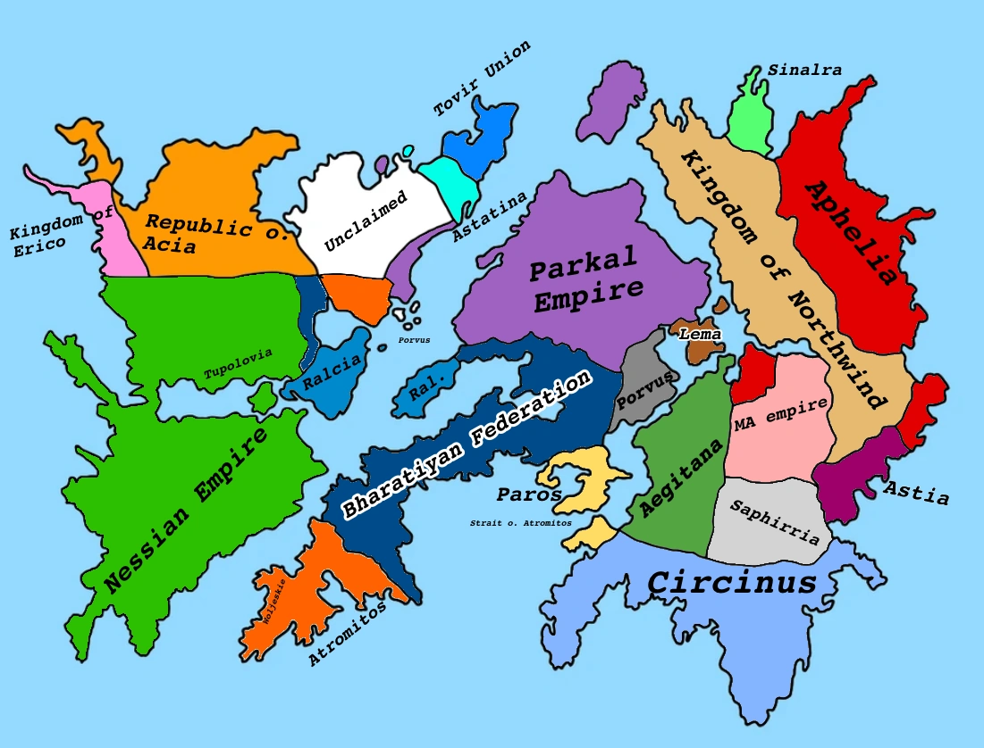 New World Map. | Fandom