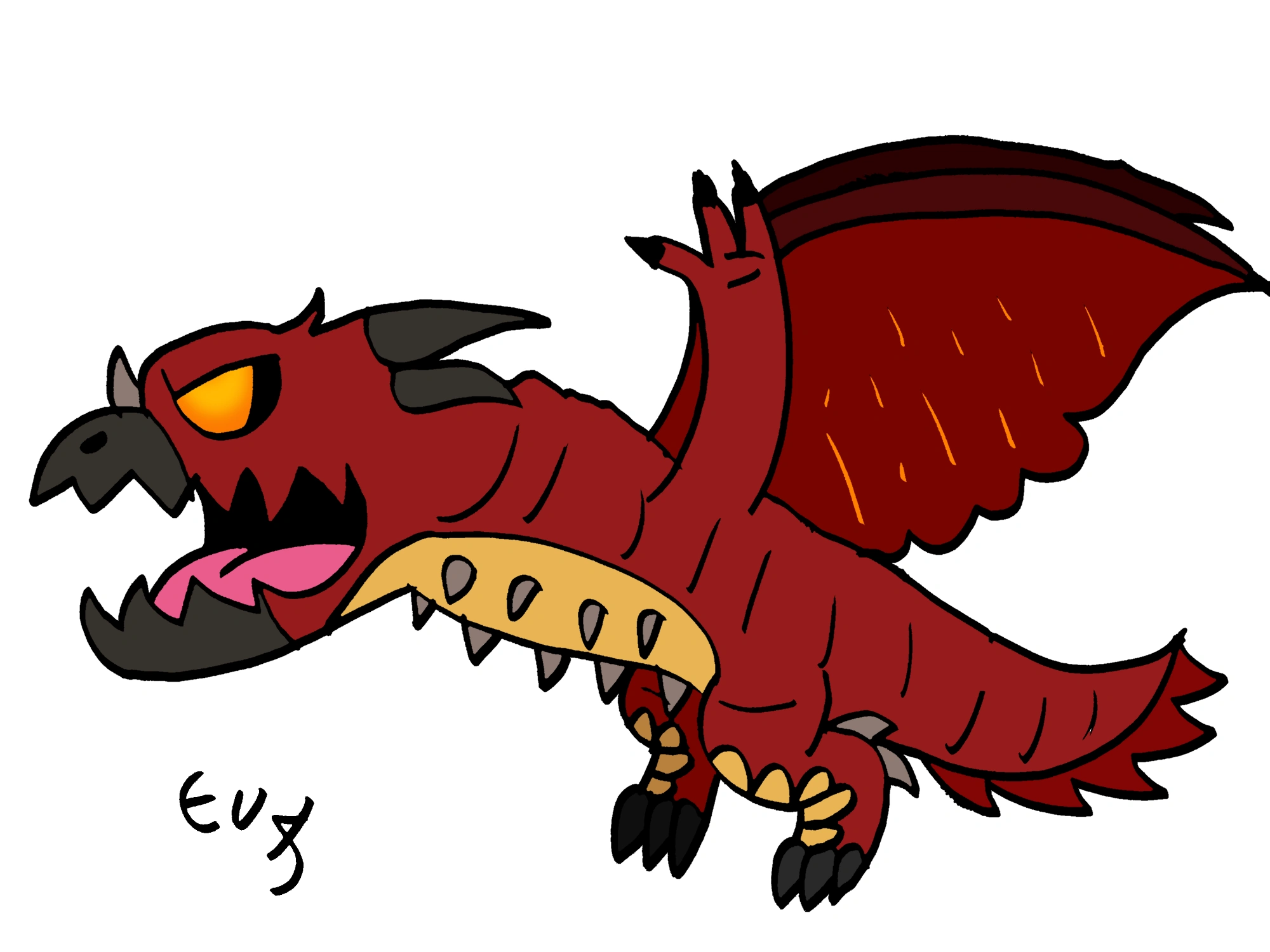 My drawing of Rodan | Fandom