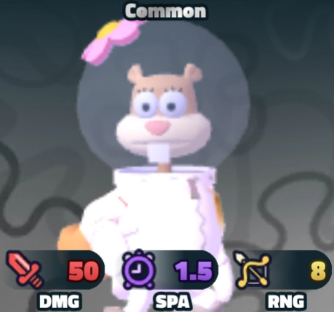 Sandy cheeks in SpongeBob tower defense | Fandom